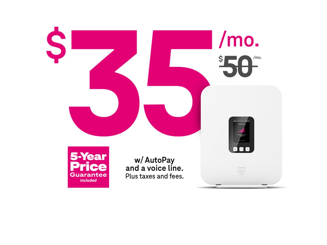 T-Mobile Home Internet | Reliable 5G Wireless Home Internet