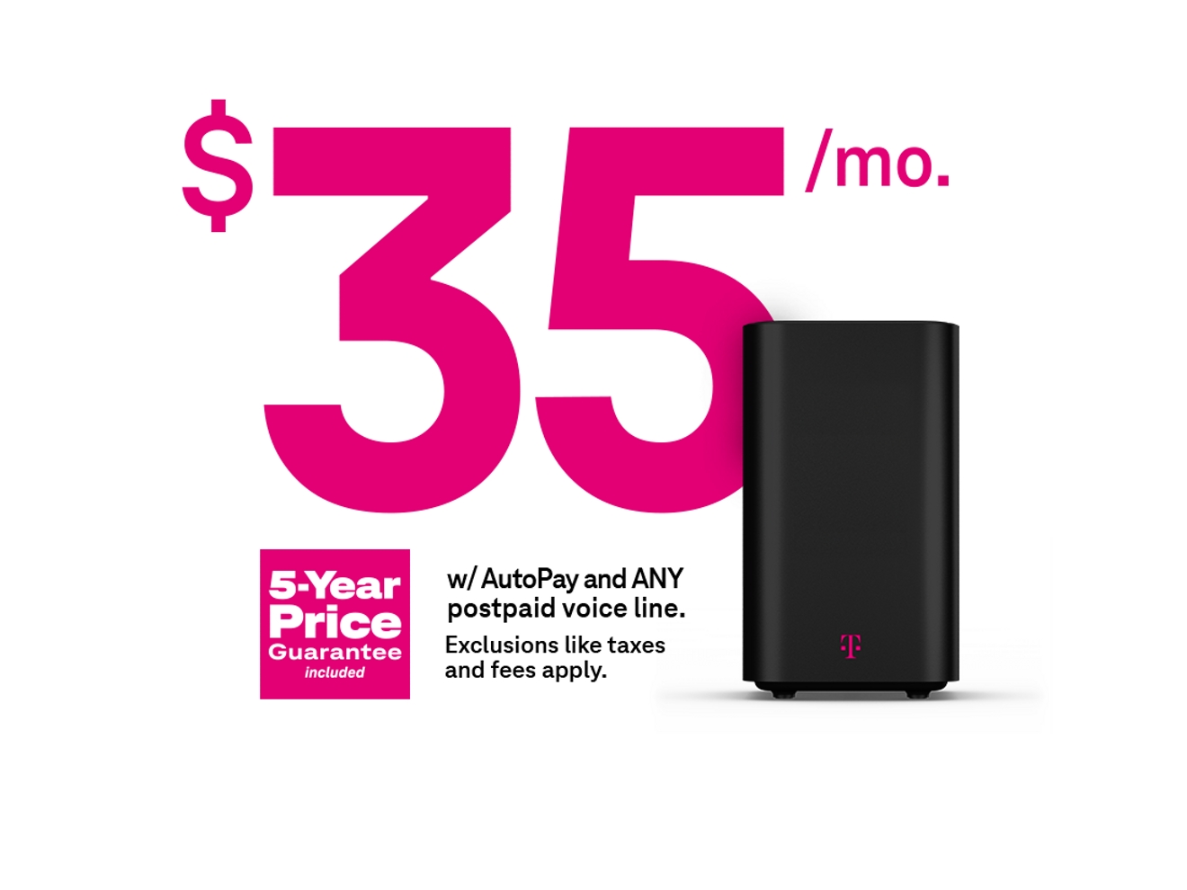 T-Mobile Home Internet | Reliable 5G Wireless Home Internet