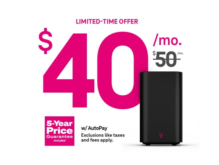Home Internet Service Deals | T-Mobile 5G Home Internet