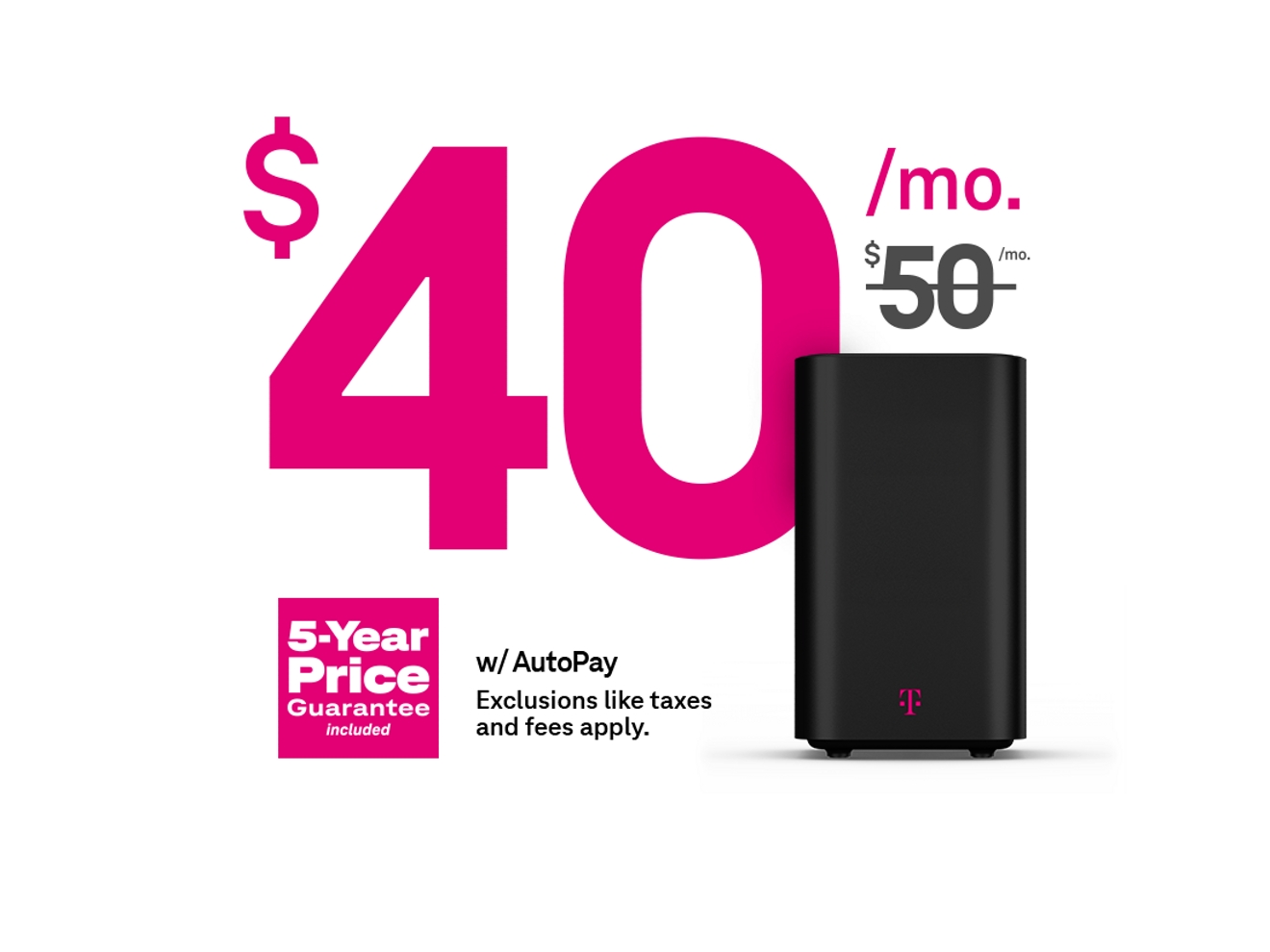 T-Mobile Home Internet | Reliable 5G Wireless Home Internet